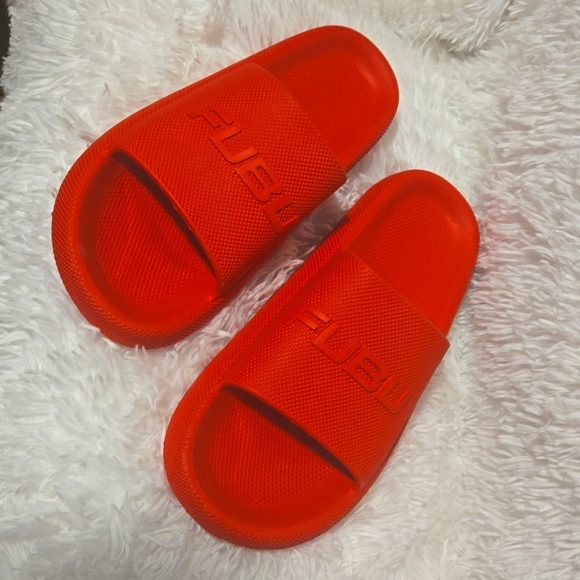 FUBU | Shoes | Fubu Red Cloud Slides | Poshmark